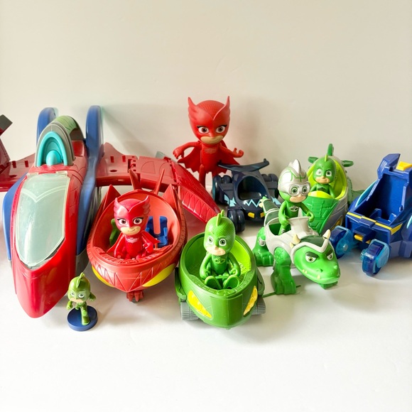 pj masks | Toys | Pj Mask Toy Lot Figures Vehicles Playset | Poshmark